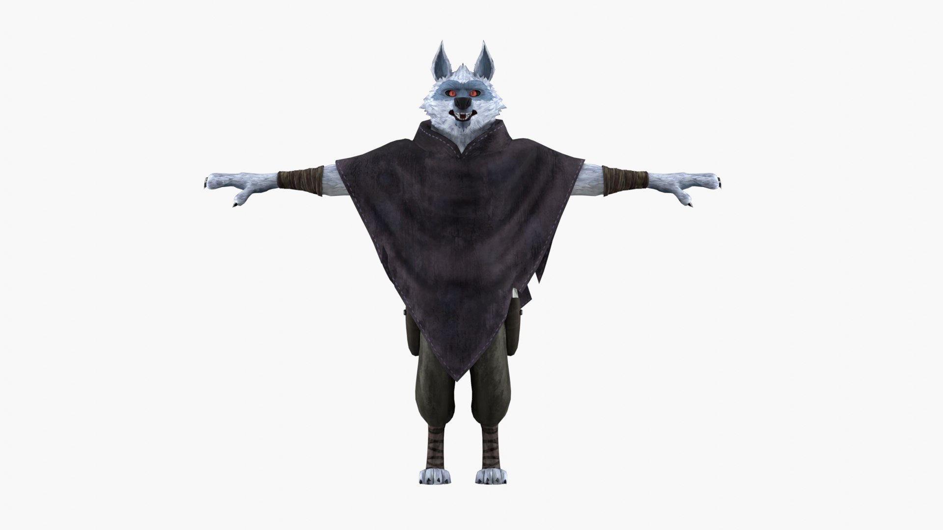 Death The Wolf 3D Model - TurboSquid 2334950