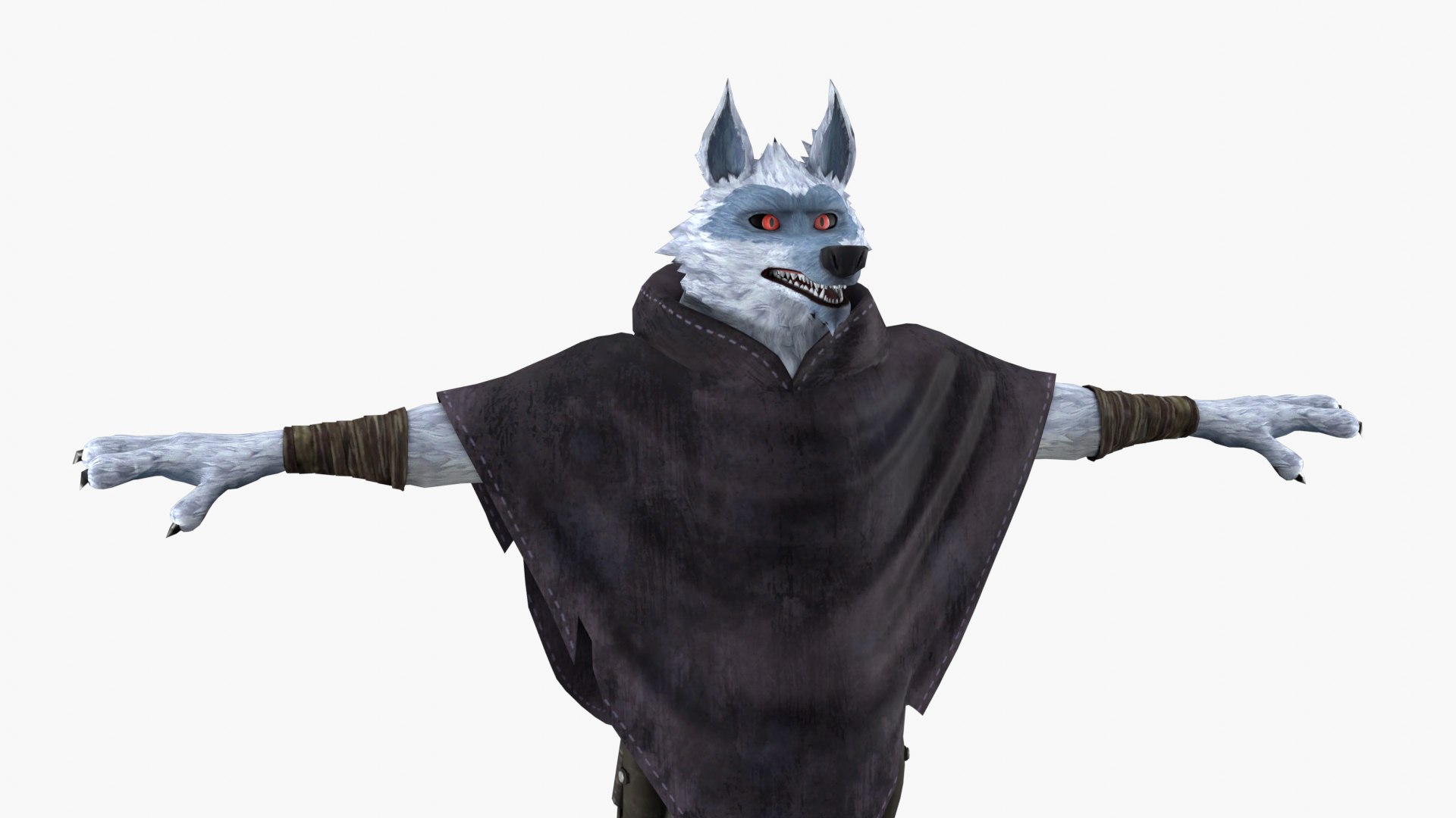 Death The Wolf 3D Model - TurboSquid 2334950