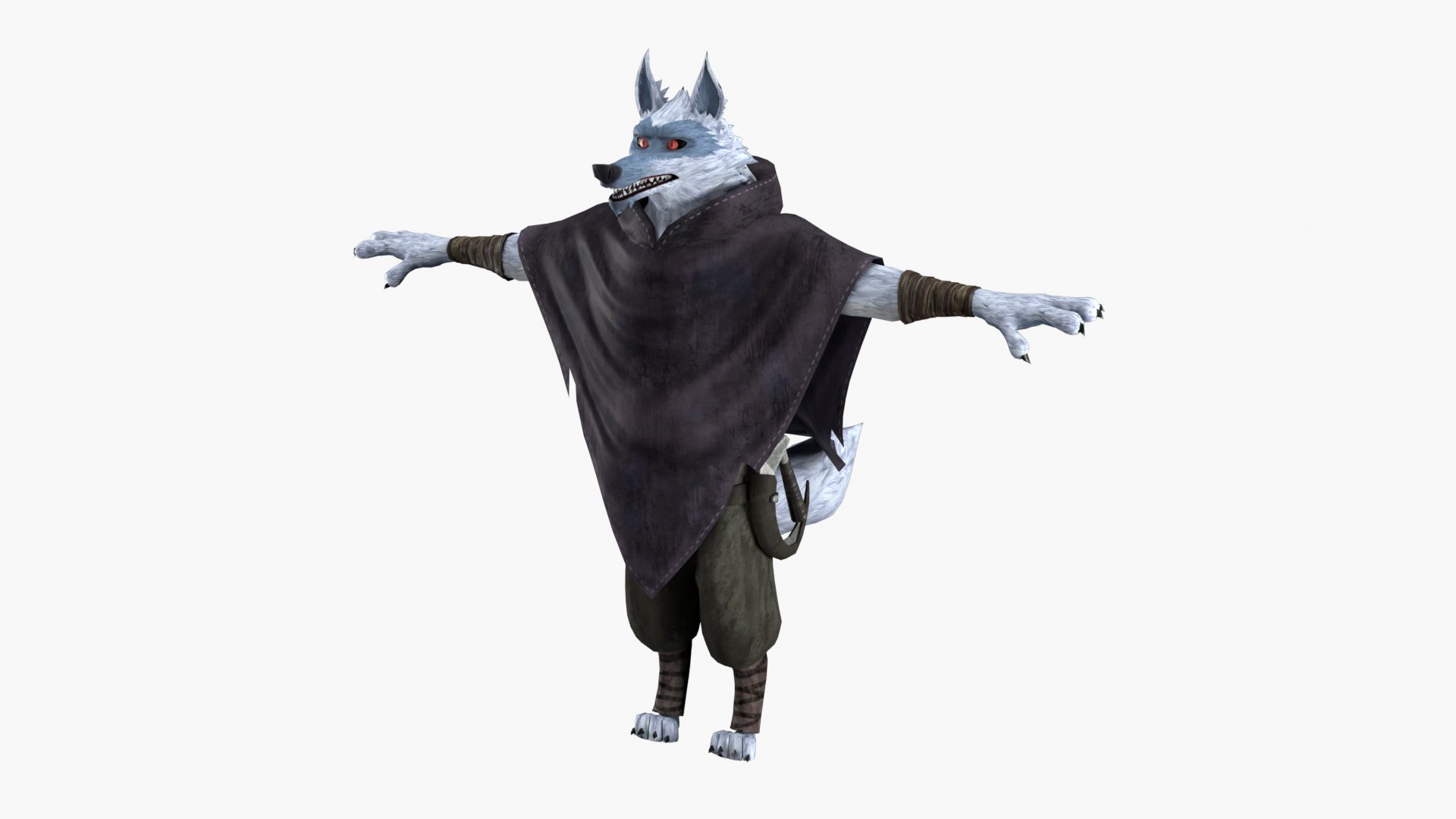 Death The Wolf 3D Model - TurboSquid 2334950
