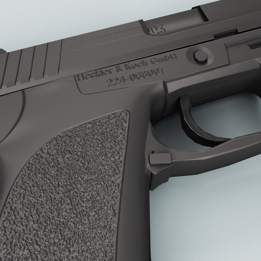 Heckler Koch Usp P8 3ds