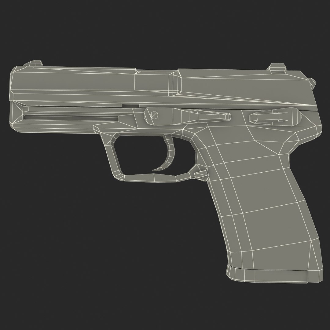 Heckler Koch Usp P8 3ds