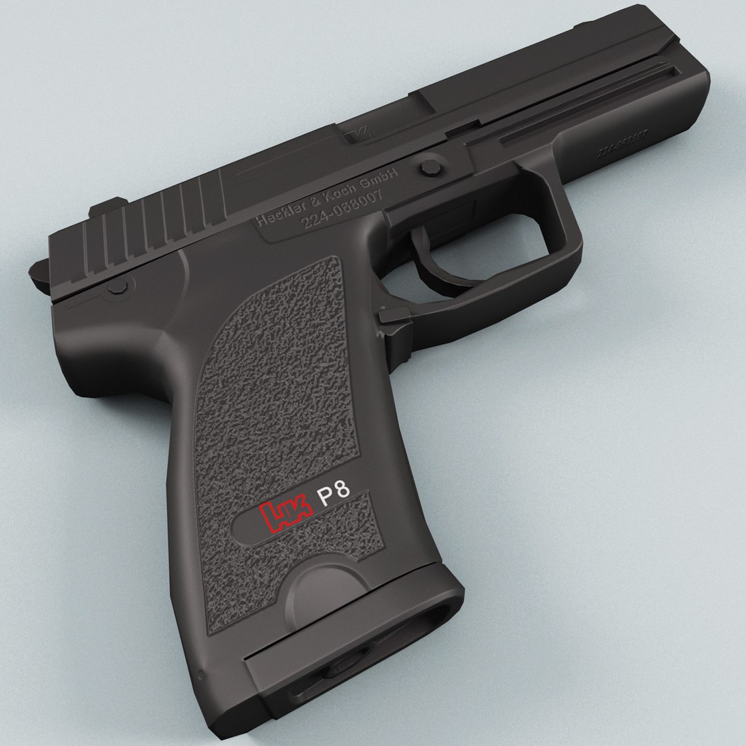 Heckler Koch Usp P8 3ds