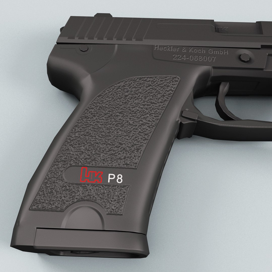 Heckler Koch Usp P8 3ds