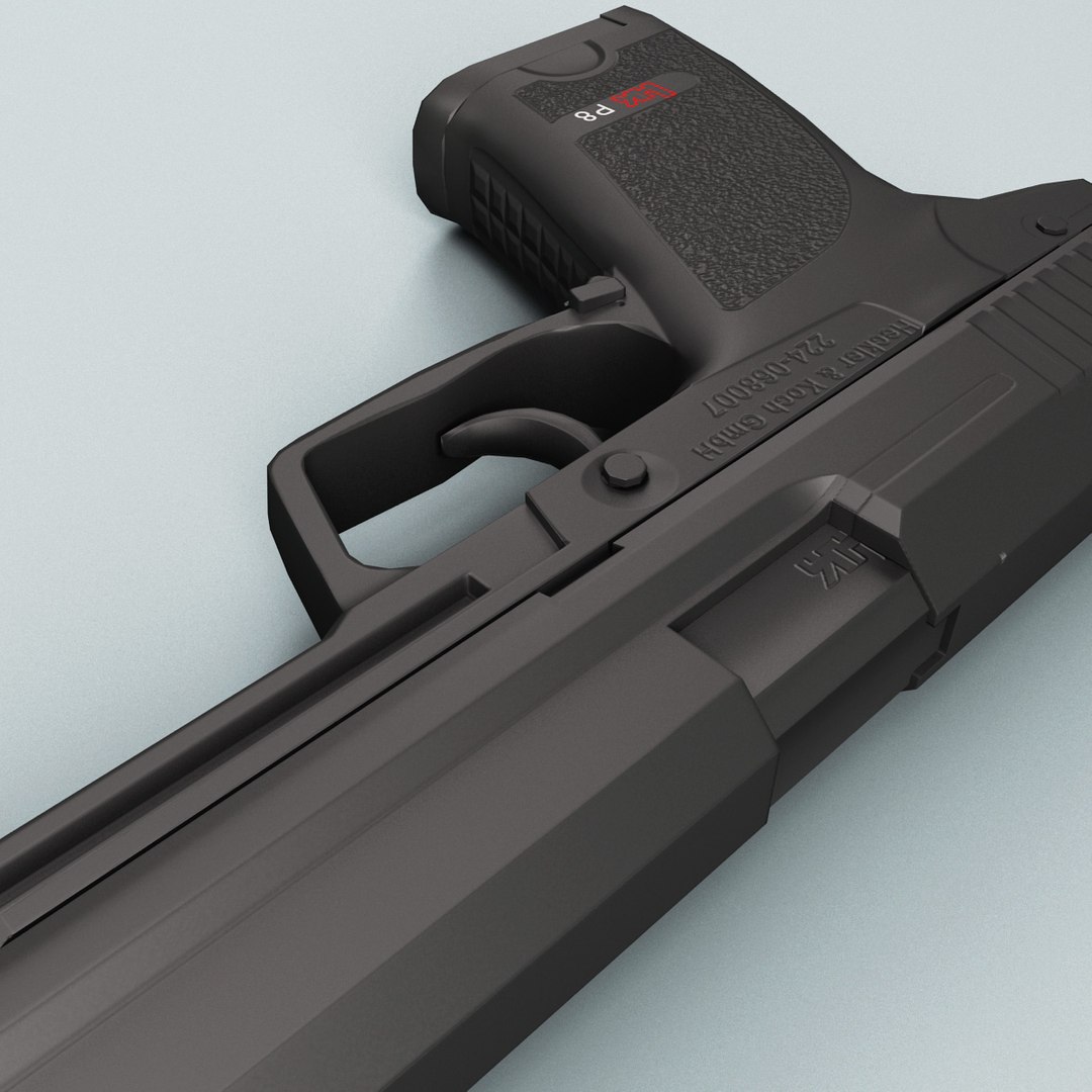 Heckler Koch Usp P8 3ds