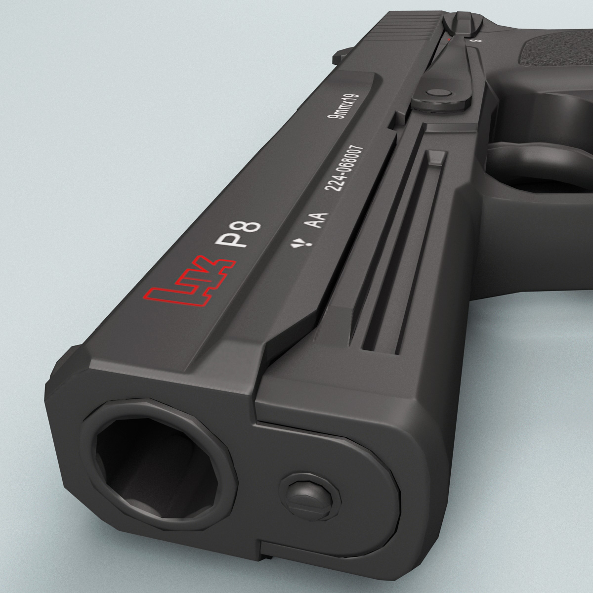 heckler koch usp p8 3ds