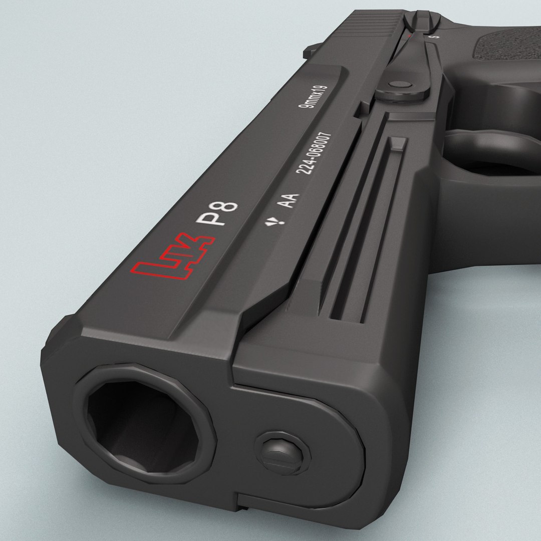 Heckler Koch Usp P8 3ds