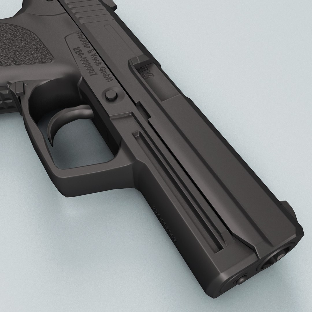 Heckler Koch Usp P8 3ds