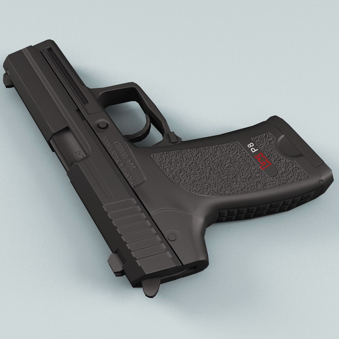 Heckler Koch Usp P8 3ds