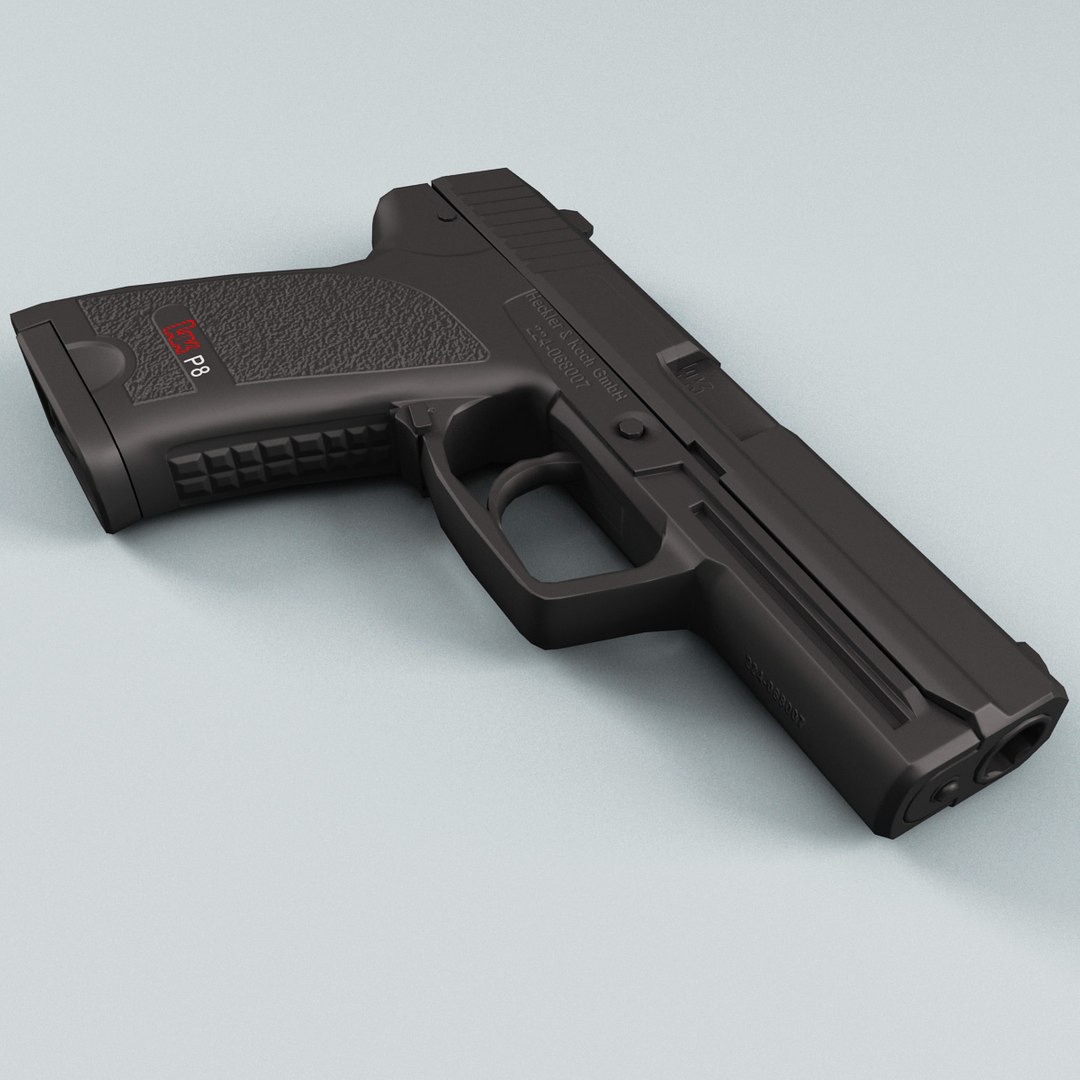Heckler Koch Usp P8 3ds