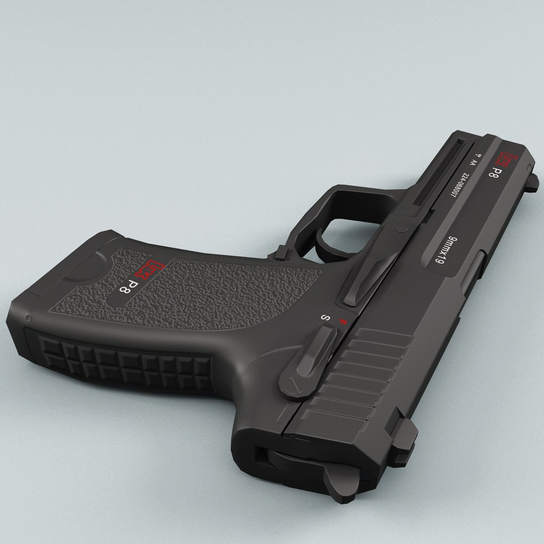 Heckler Koch Usp P8 3ds