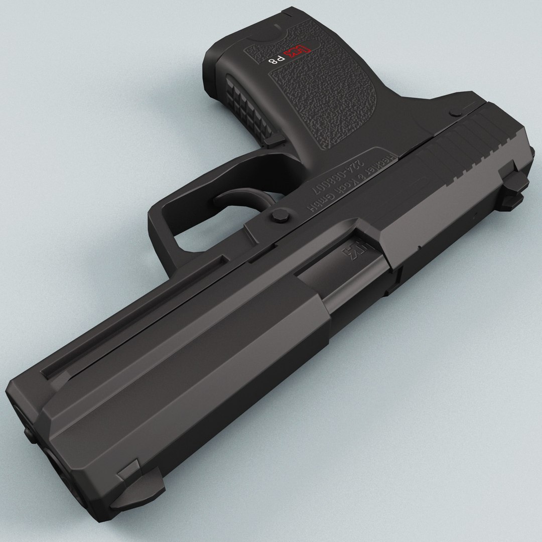 Heckler Koch Usp P8 3ds