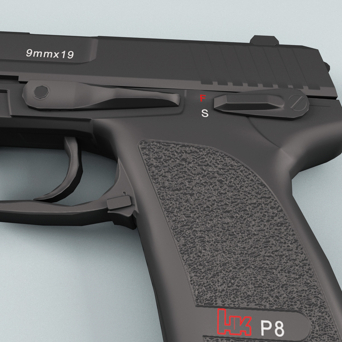 heckler koch usp p8 3ds