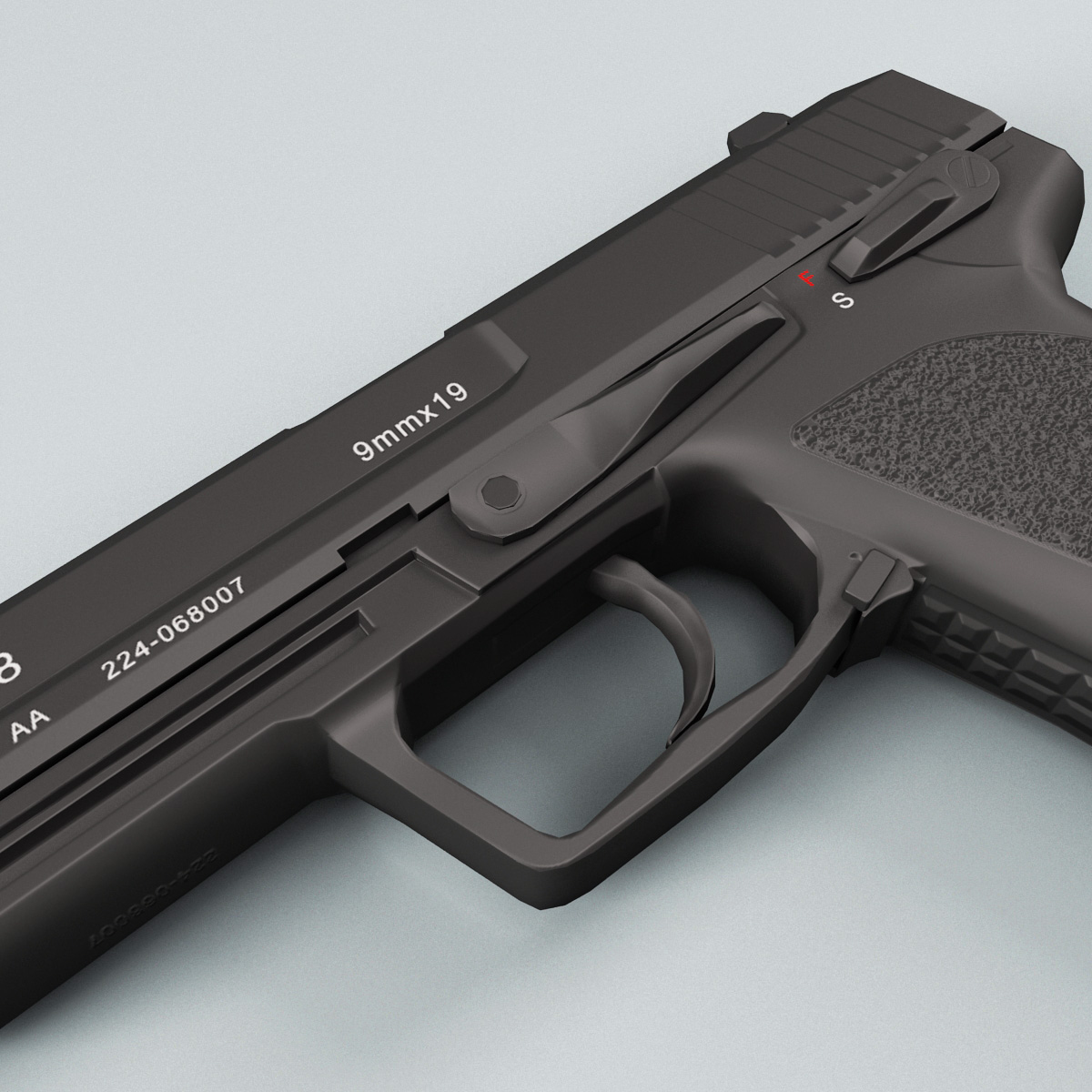 heckler koch usp p8 3ds