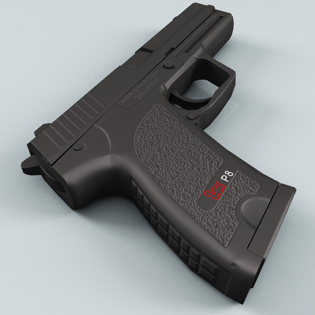 Heckler Koch Usp P8 3ds