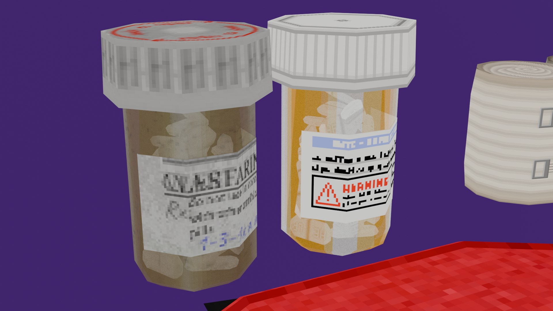 Retro PSX Pixel Medical Pack 3D - TurboSquid 2154340