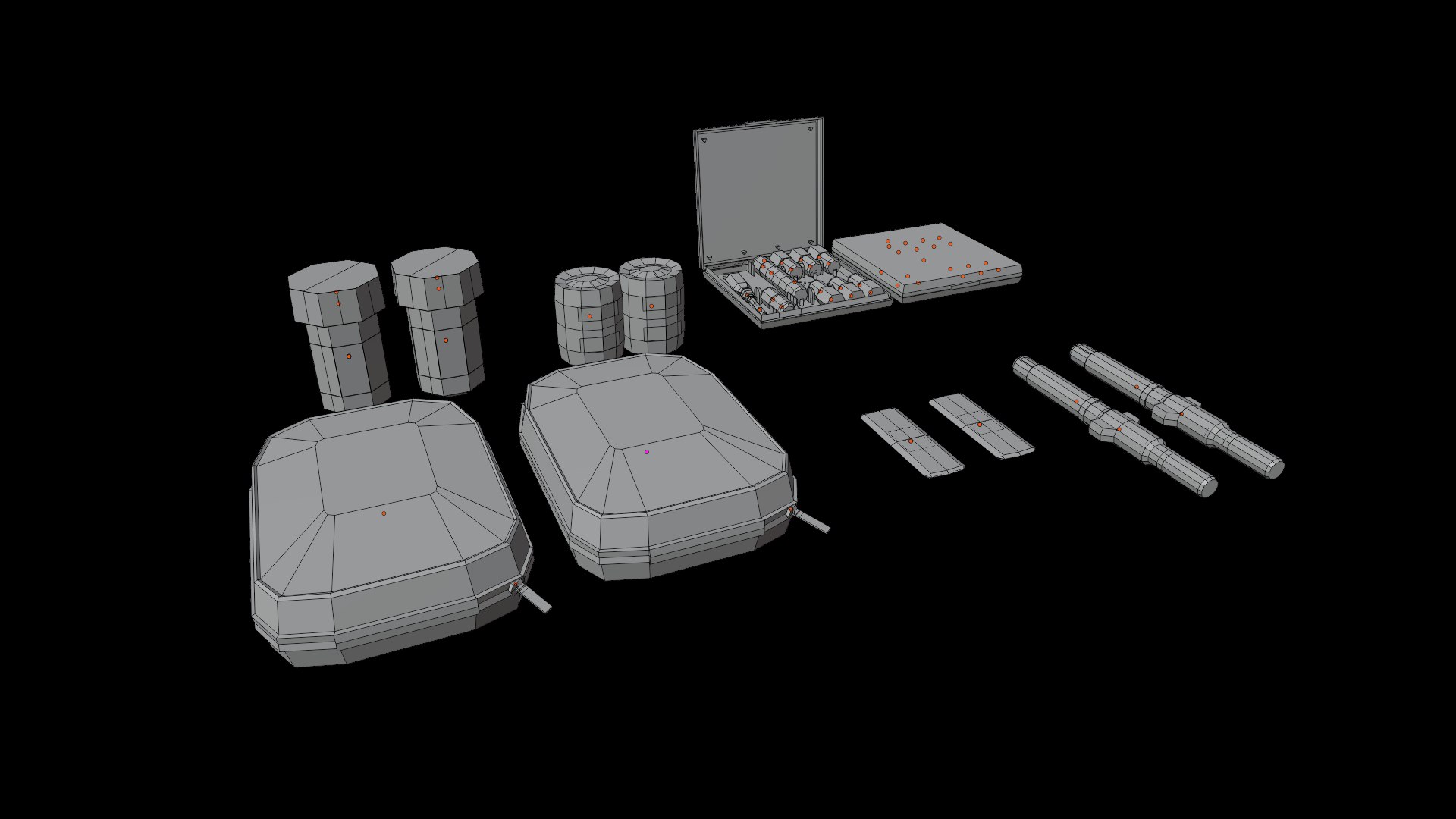 Retro PSX Pixel Medical Pack 3D - TurboSquid 2154340