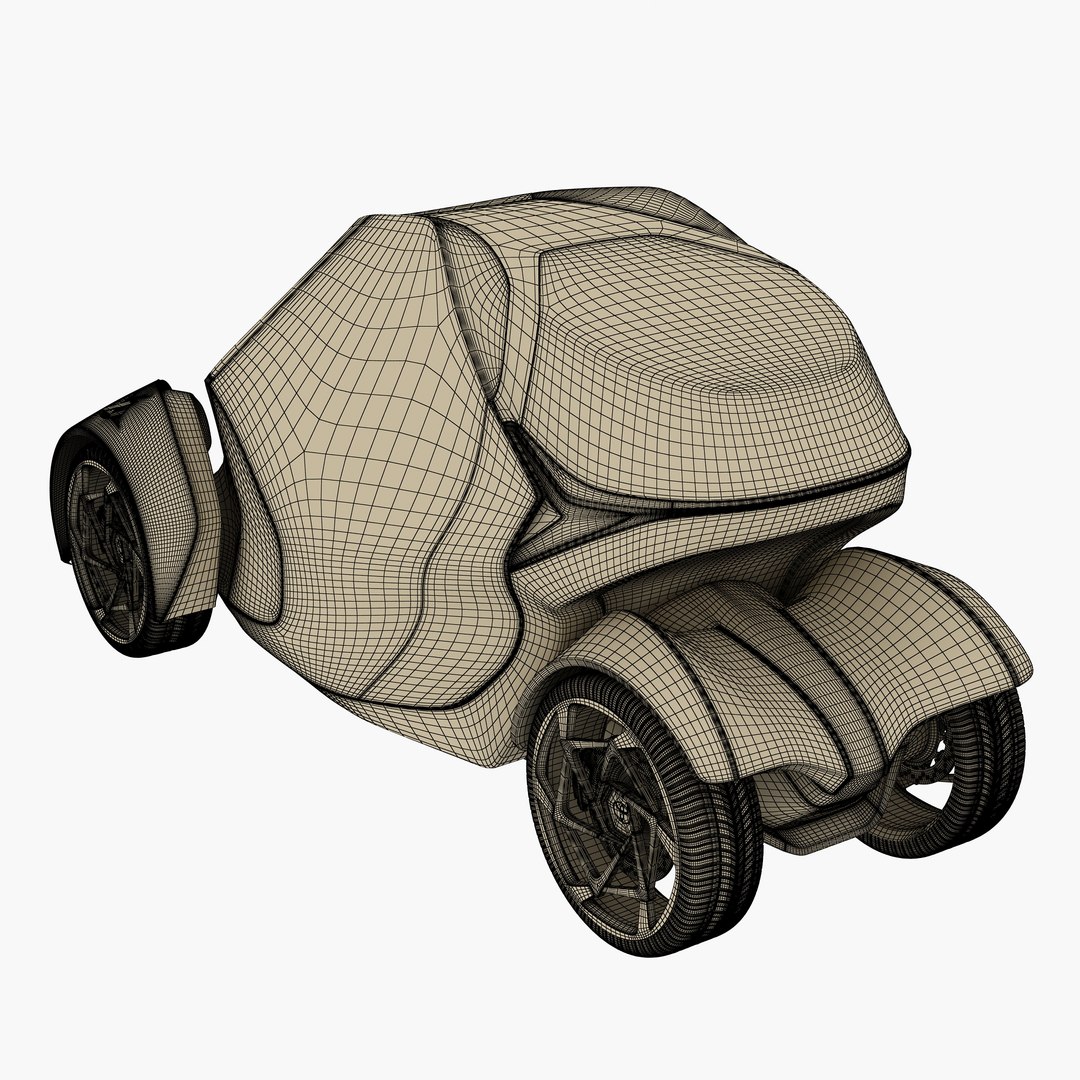 Concept Vehicle 3D Model - TurboSquid 1649579