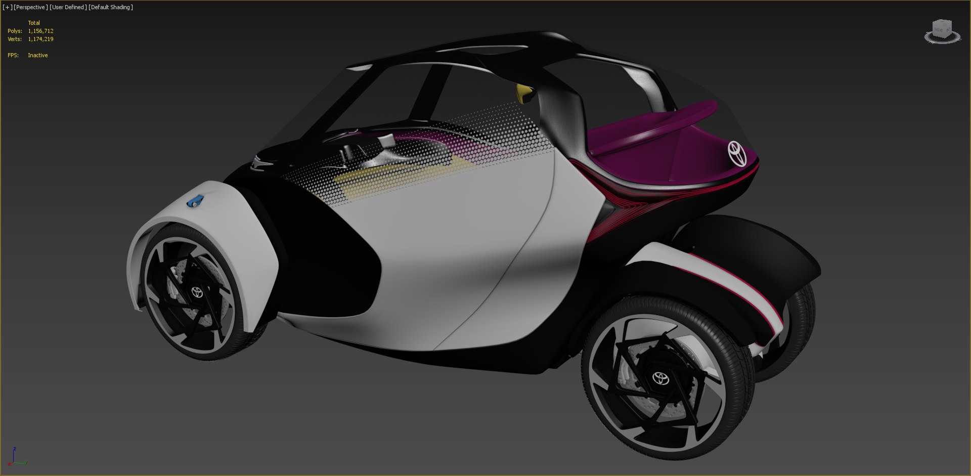 Concept Vehicle 3D Model - TurboSquid 1649579