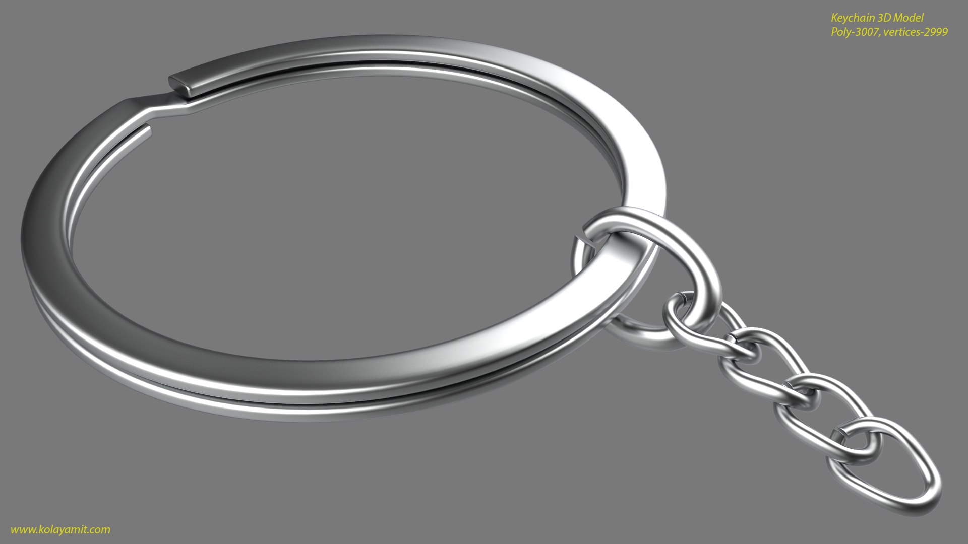 Keychain Keyshot 3D - TurboSquid 1286703