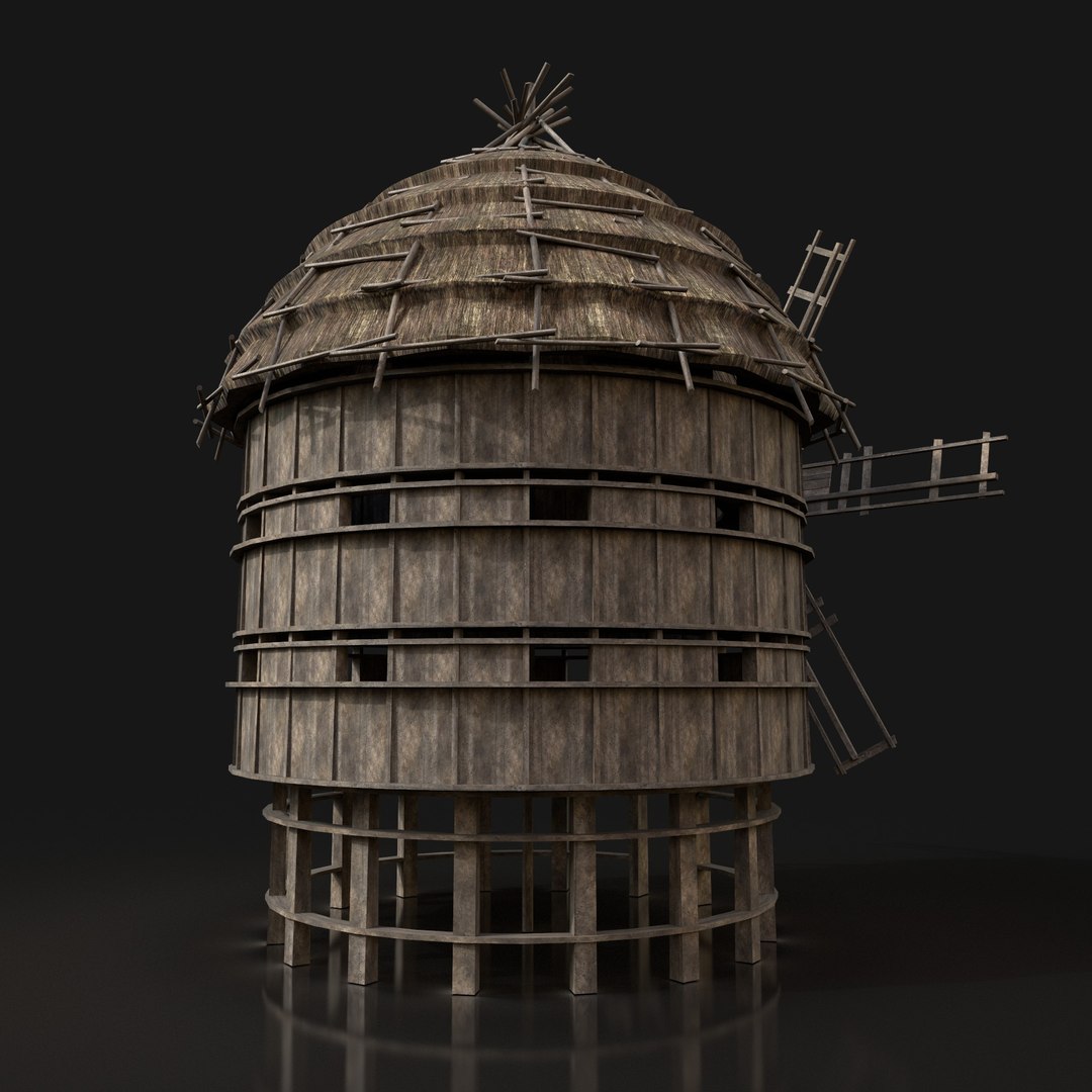 Ready Fantasy Medieval Windmill 3D Model - TurboSquid 1484184