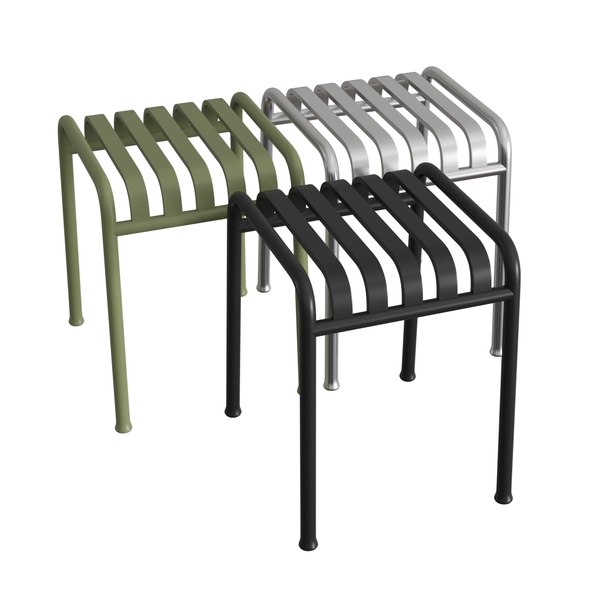 Palissade Stool 3D - TurboSquid 1942619