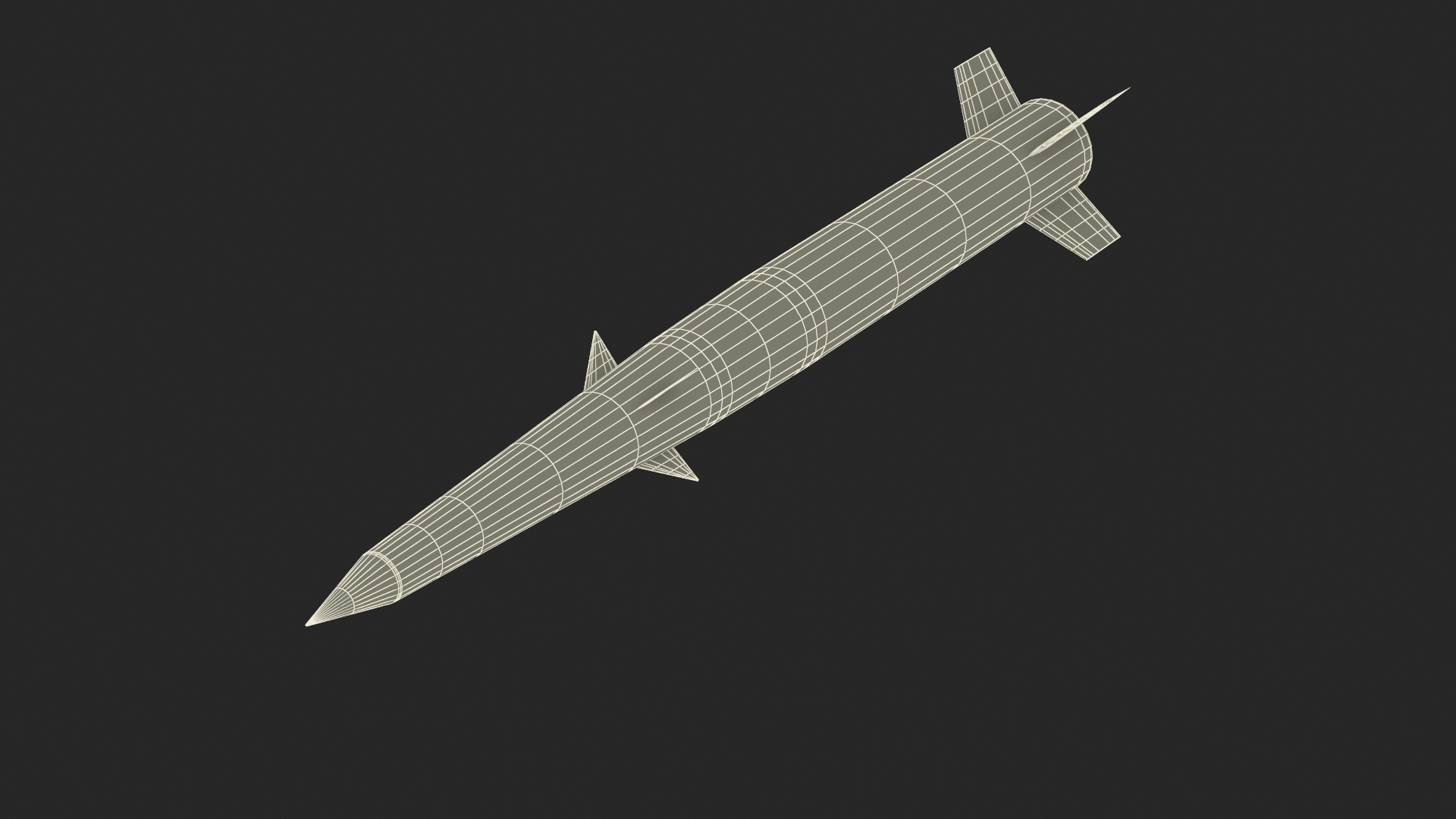 3D Model Strategic Strike Weapon - TurboSquid 2218476