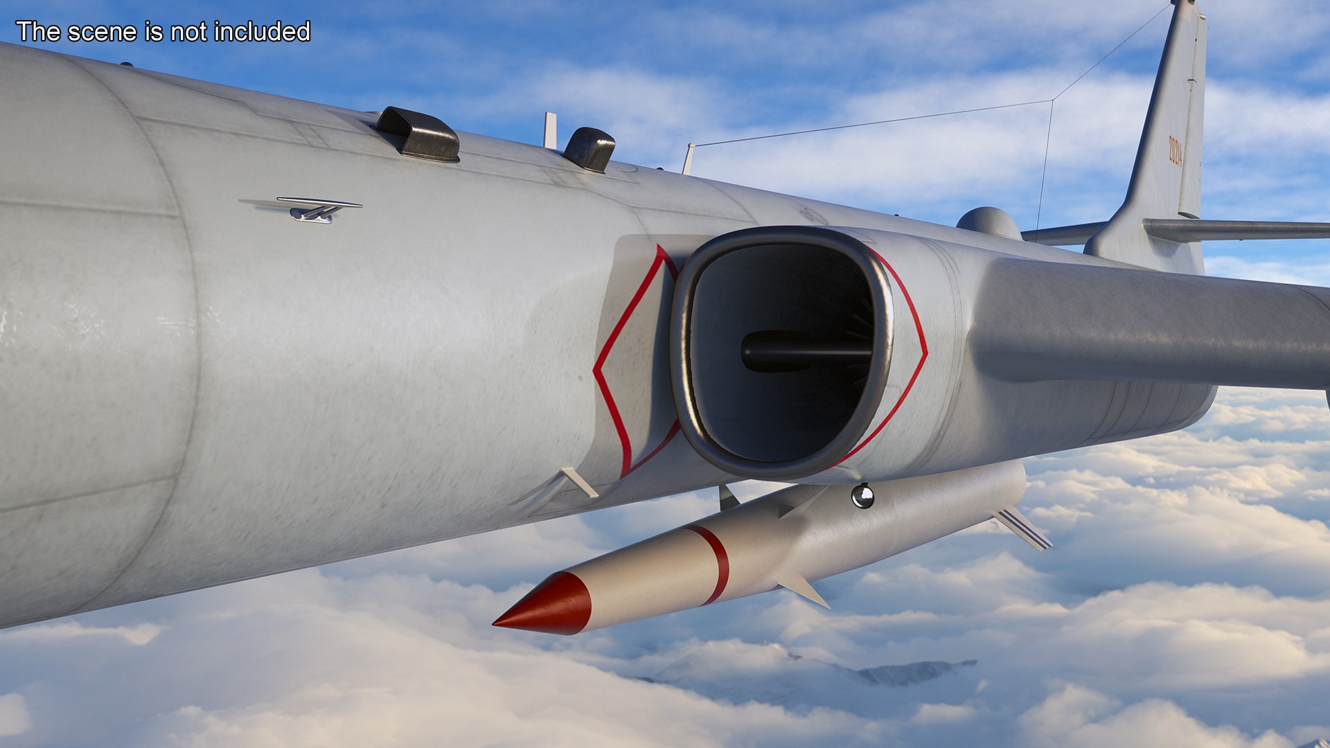 3D Model Strategic Strike Weapon - TurboSquid 2218476