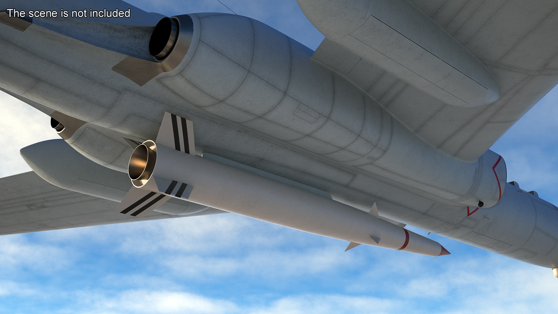 3D Model Strategic Strike Weapon - TurboSquid 2218476