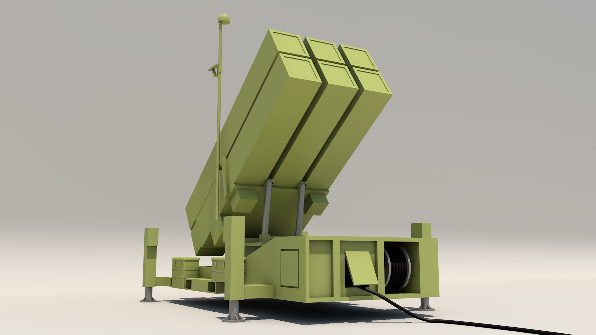 3D Nasams Missile - TurboSquid 1666359