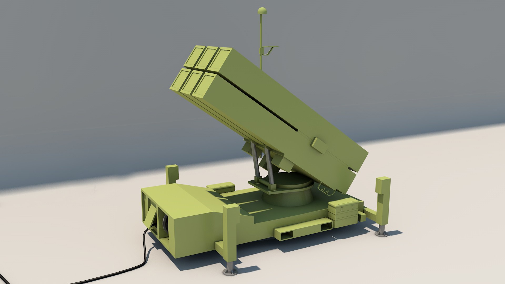 3D Nasams Missile - TurboSquid 1666359