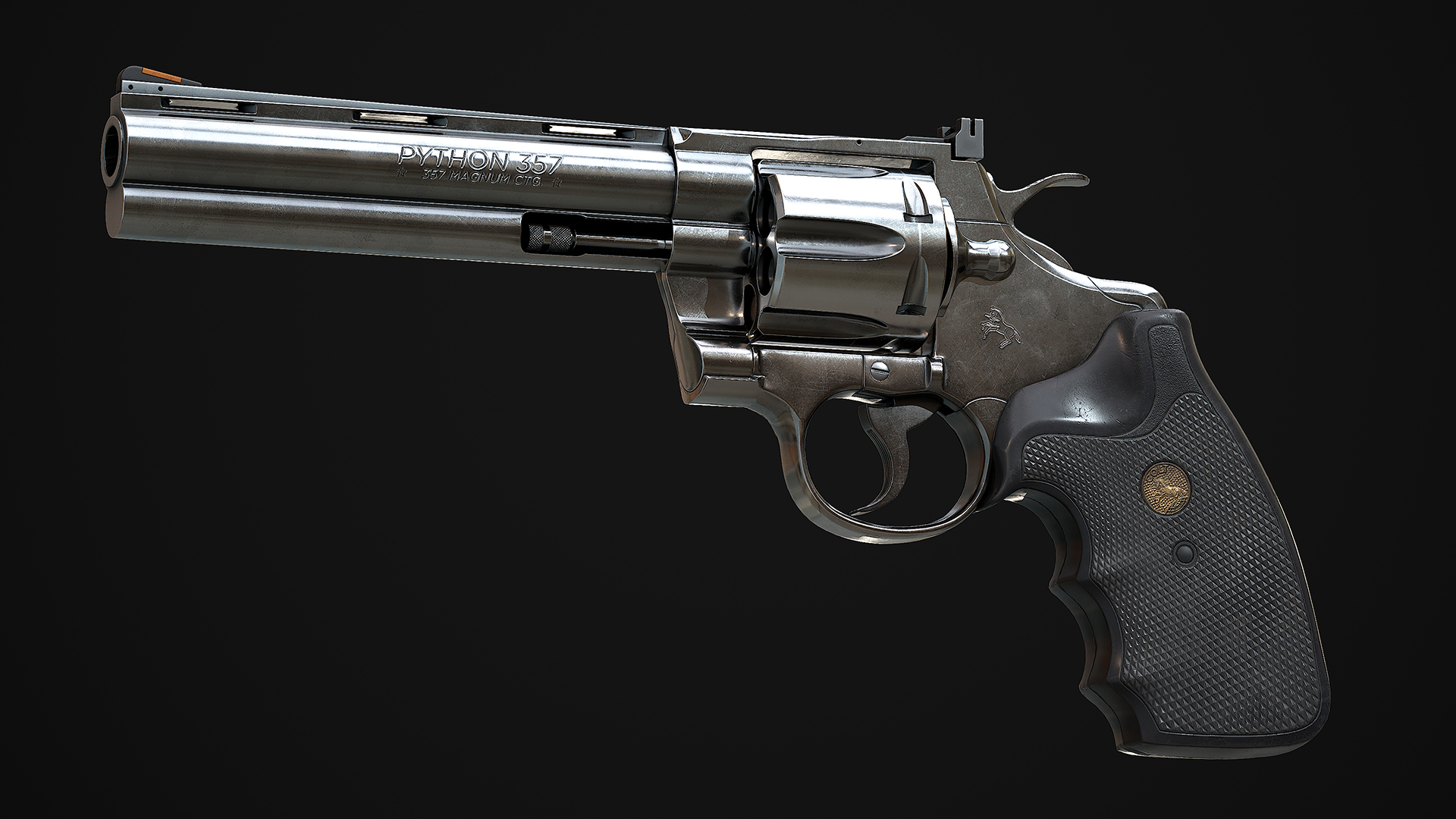 modelo 3d Colt Python-357 Magnum - TurboSquid 1849957