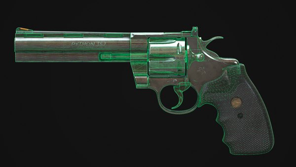 modelo 3d Colt Python-357 Magnum - TurboSquid 1849957