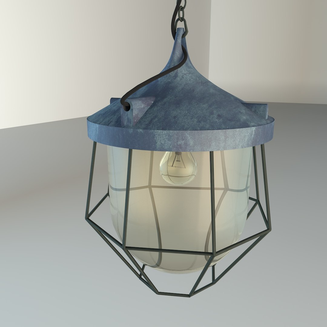 C4d Lighting Interior Industrial Lamp