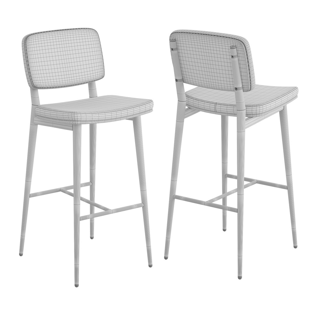 3D Bar Stool AY-S01 - TurboSquid 1949520