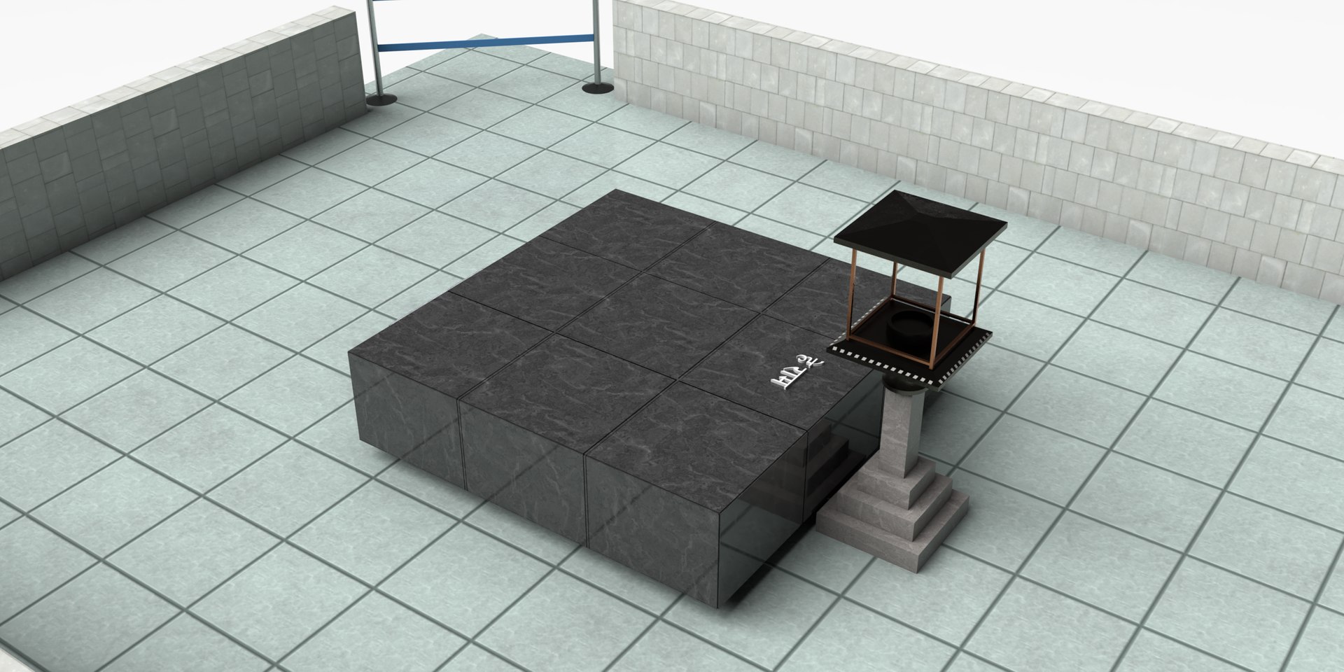 3D Raj Ghat : - TurboSquid 1421627