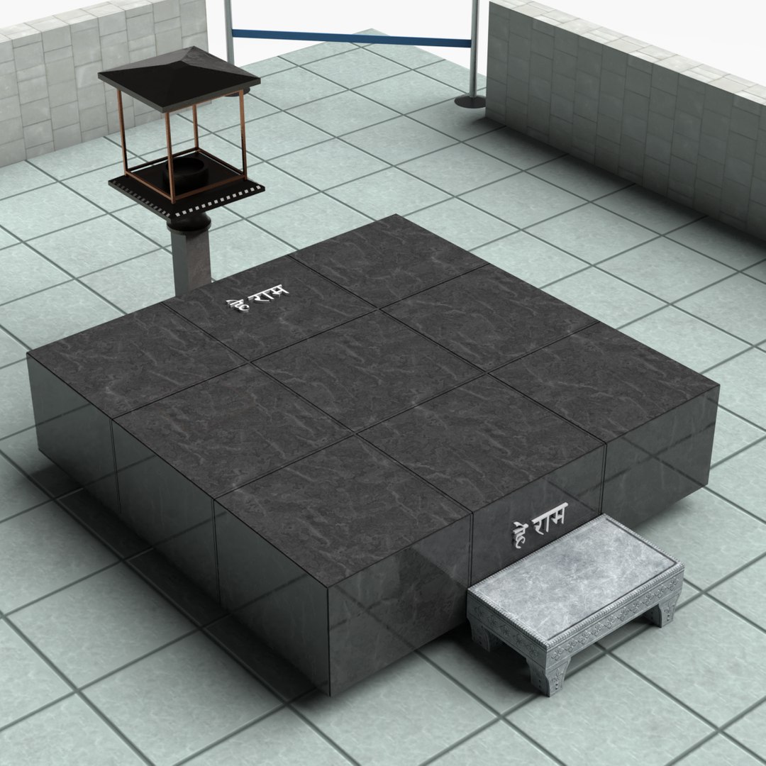 3D Raj Ghat : - TurboSquid 1421627