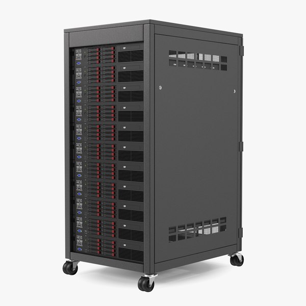 Server rack notebook sliding 3D model - TurboSquid 1498104