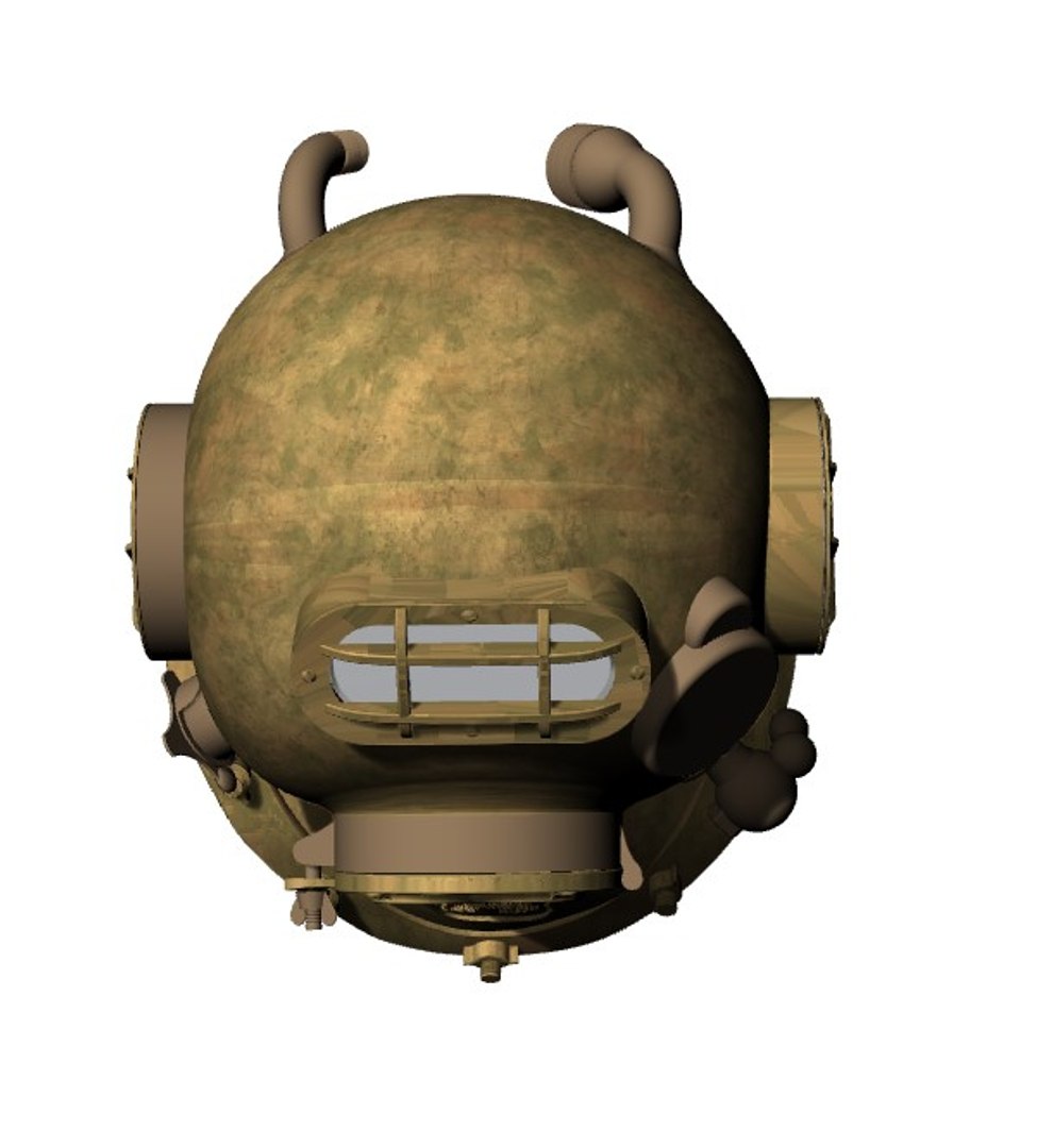 Standard Diving Helmet Model - TurboSquid 1519512