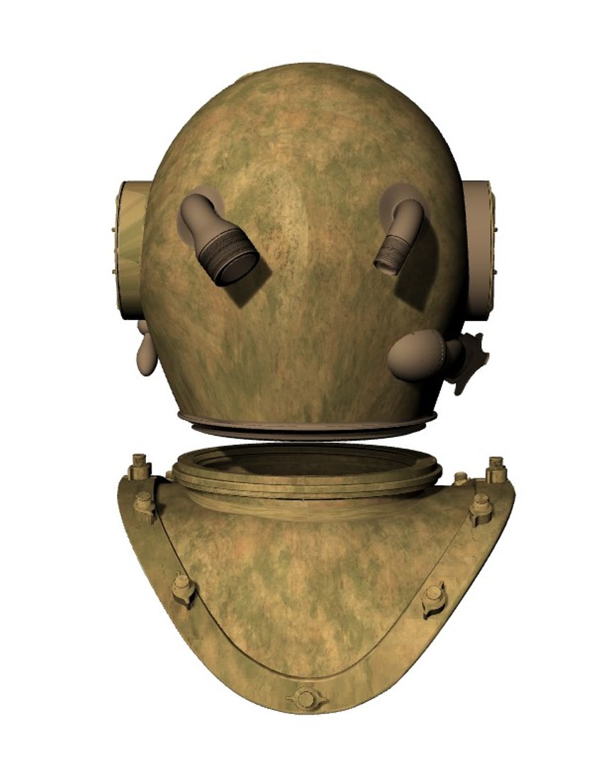 Standard Diving Helmet Model - TurboSquid 1519512