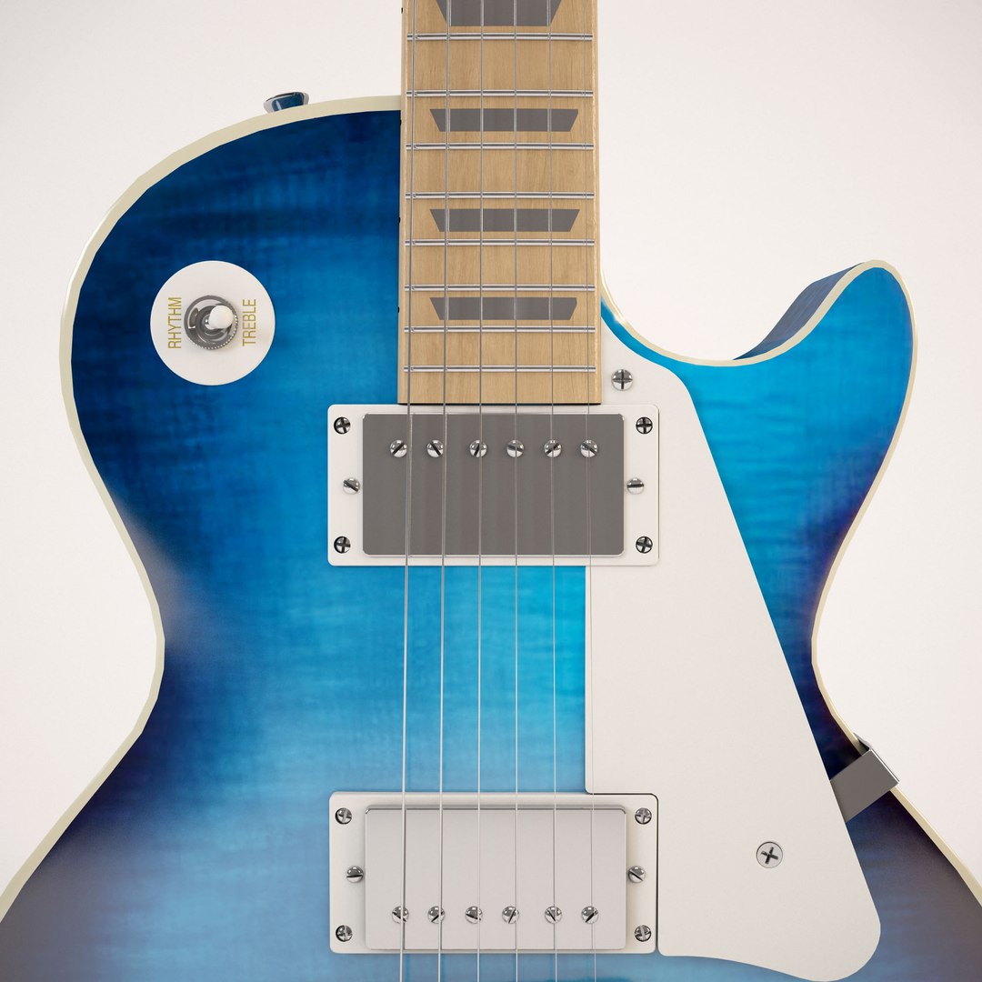 Gibson Les Paul Manhattan 3d Model