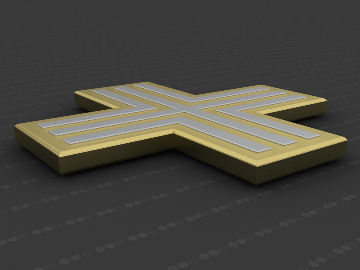 3D cross model - TurboSquid 1474248