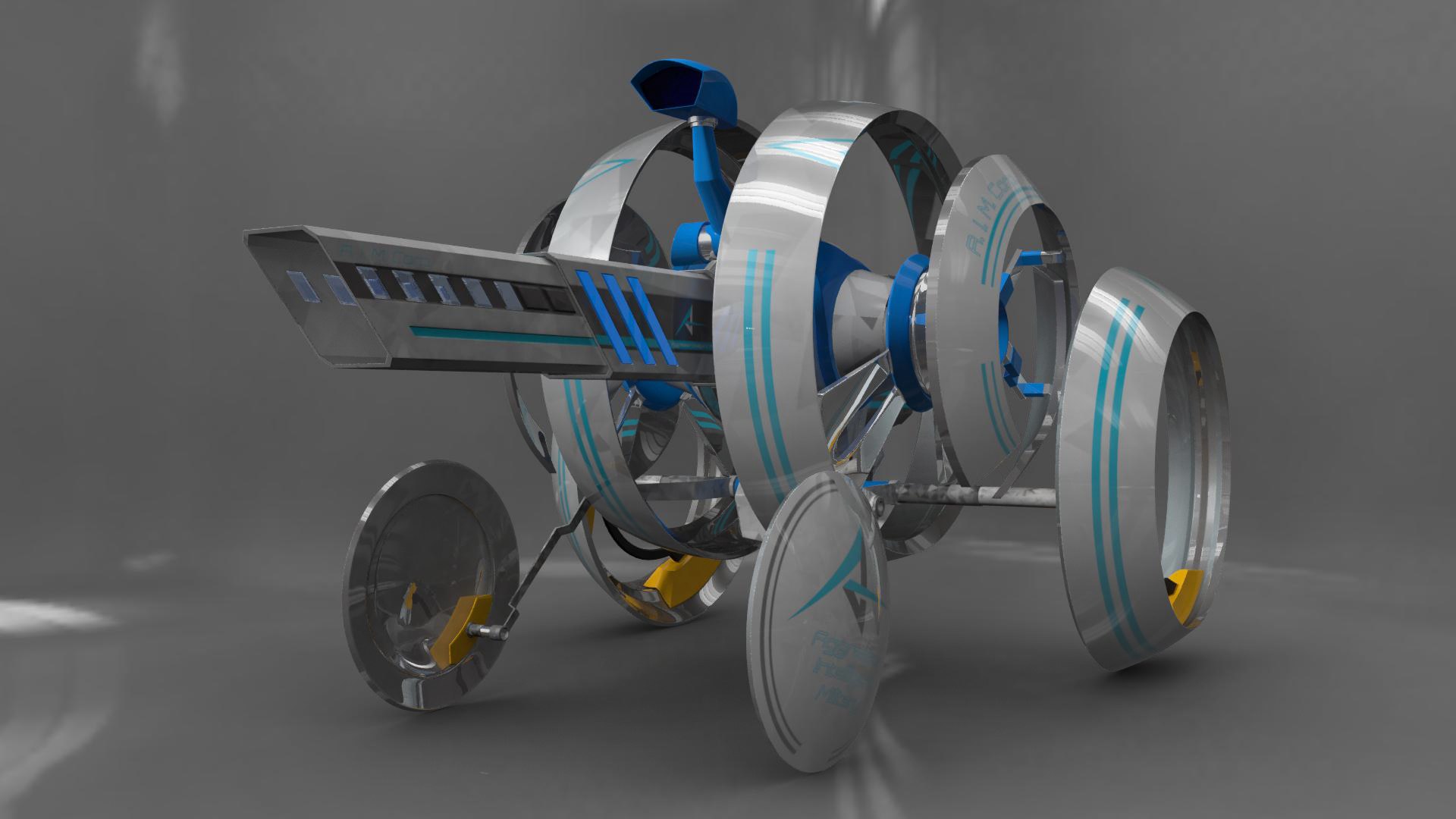 3D model sphere robot transformable rigged - TurboSquid 1235777