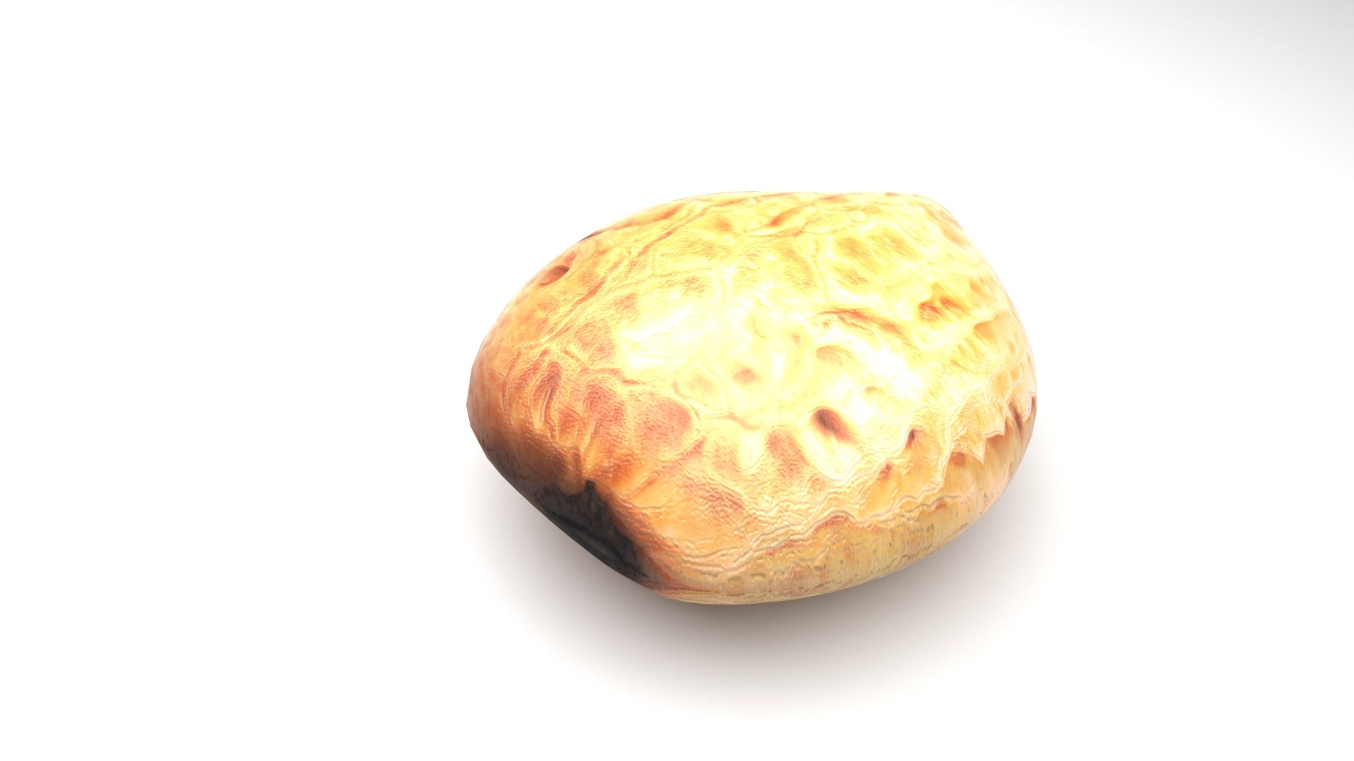 Walnut Shell 3D Model - TurboSquid 1850445