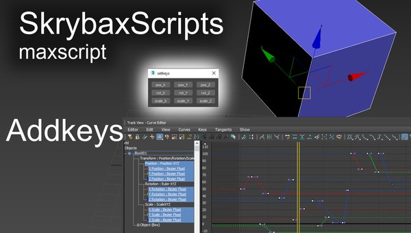 Scripts MaxScript move frame 3d