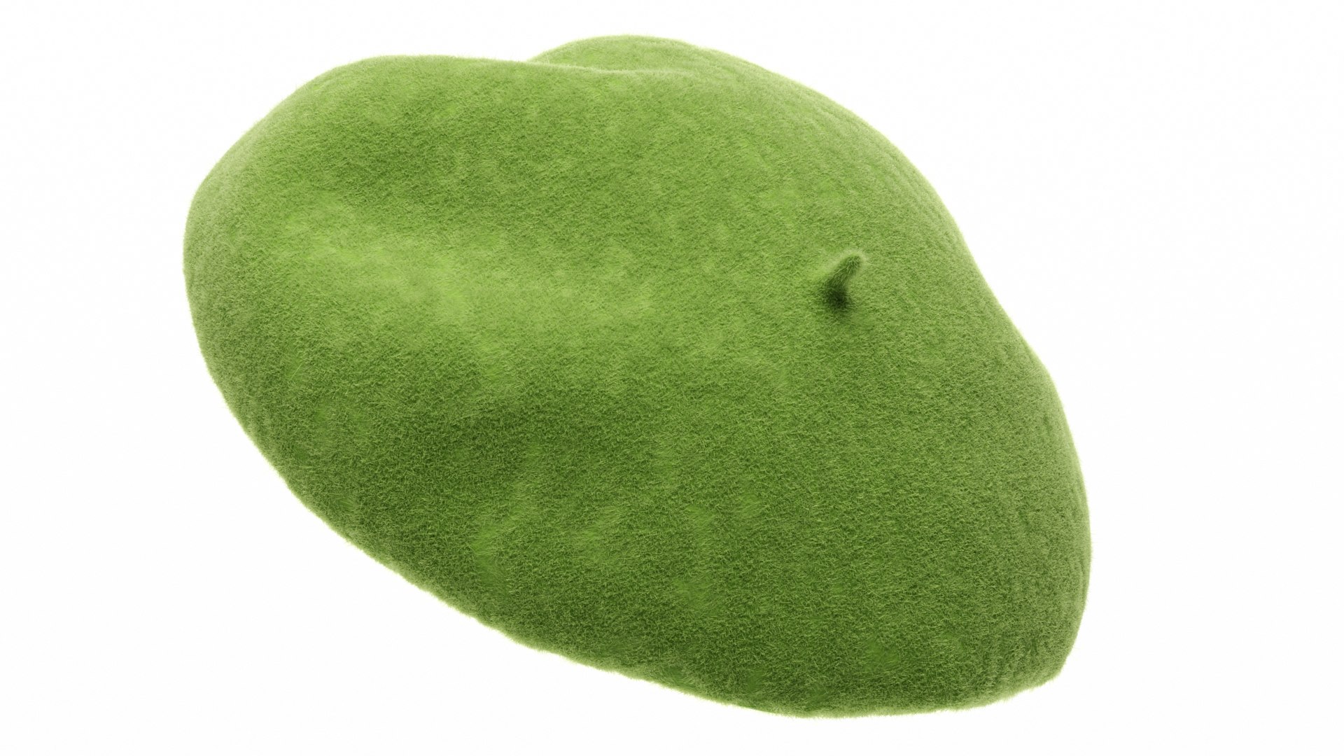 3D Wool Beret Model - TurboSquid 1998160