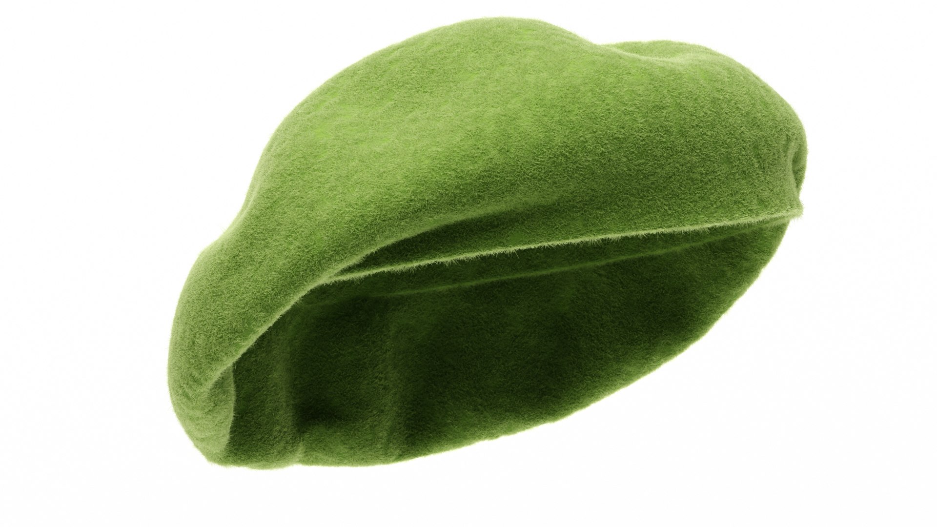 3D Wool Beret Model - TurboSquid 1998160