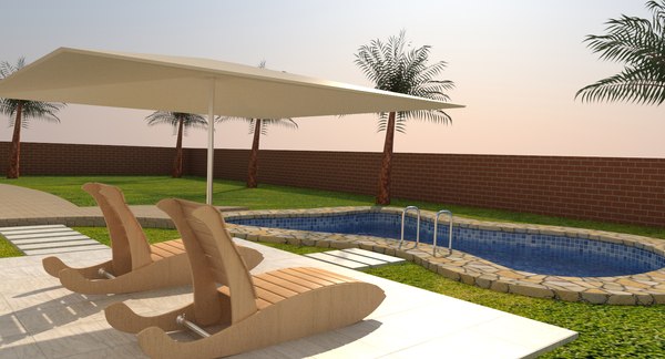 modern house 3d model