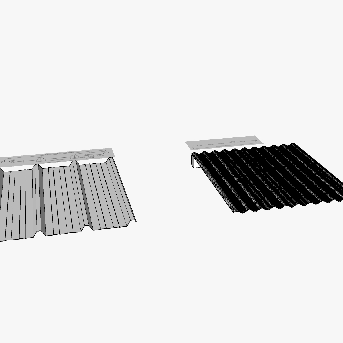 3D model Profilage Profil 820 and 760 - TurboSquid 2001747