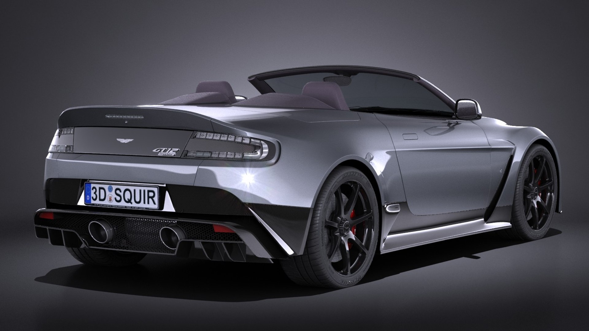 3d model aston martin vantage