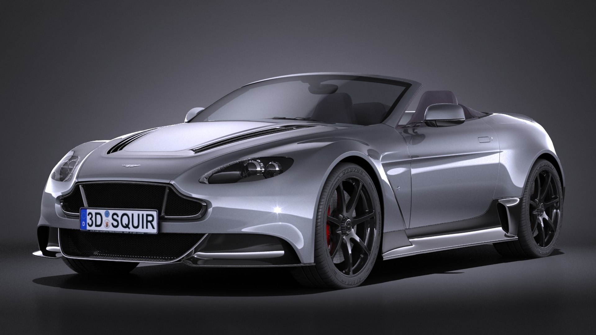 3d model aston martin vantage